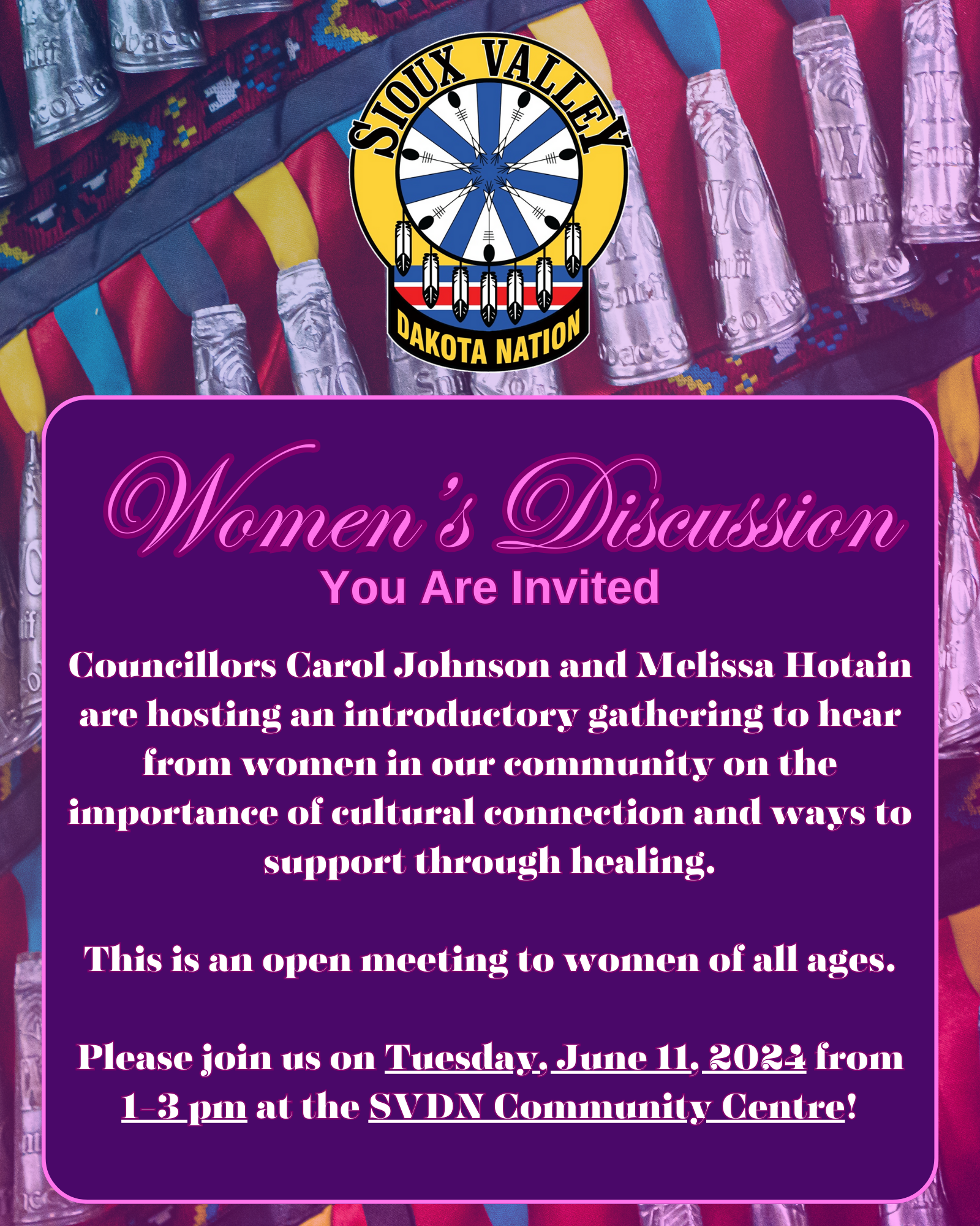 SVDN-Womens-Discussion – Sioux Valley Dakota Nation